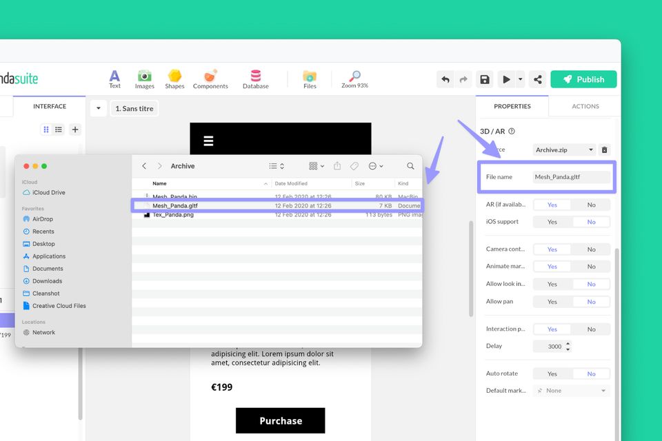 3D & Augmented Reality | PandaSuite Docs