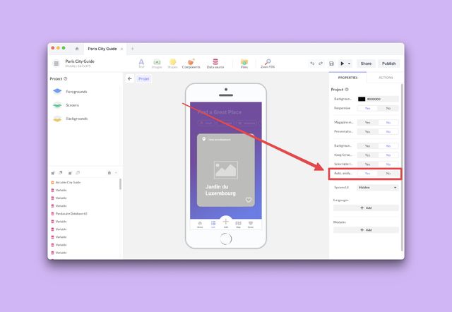 Custom tracking plan | PandaSuite Docs