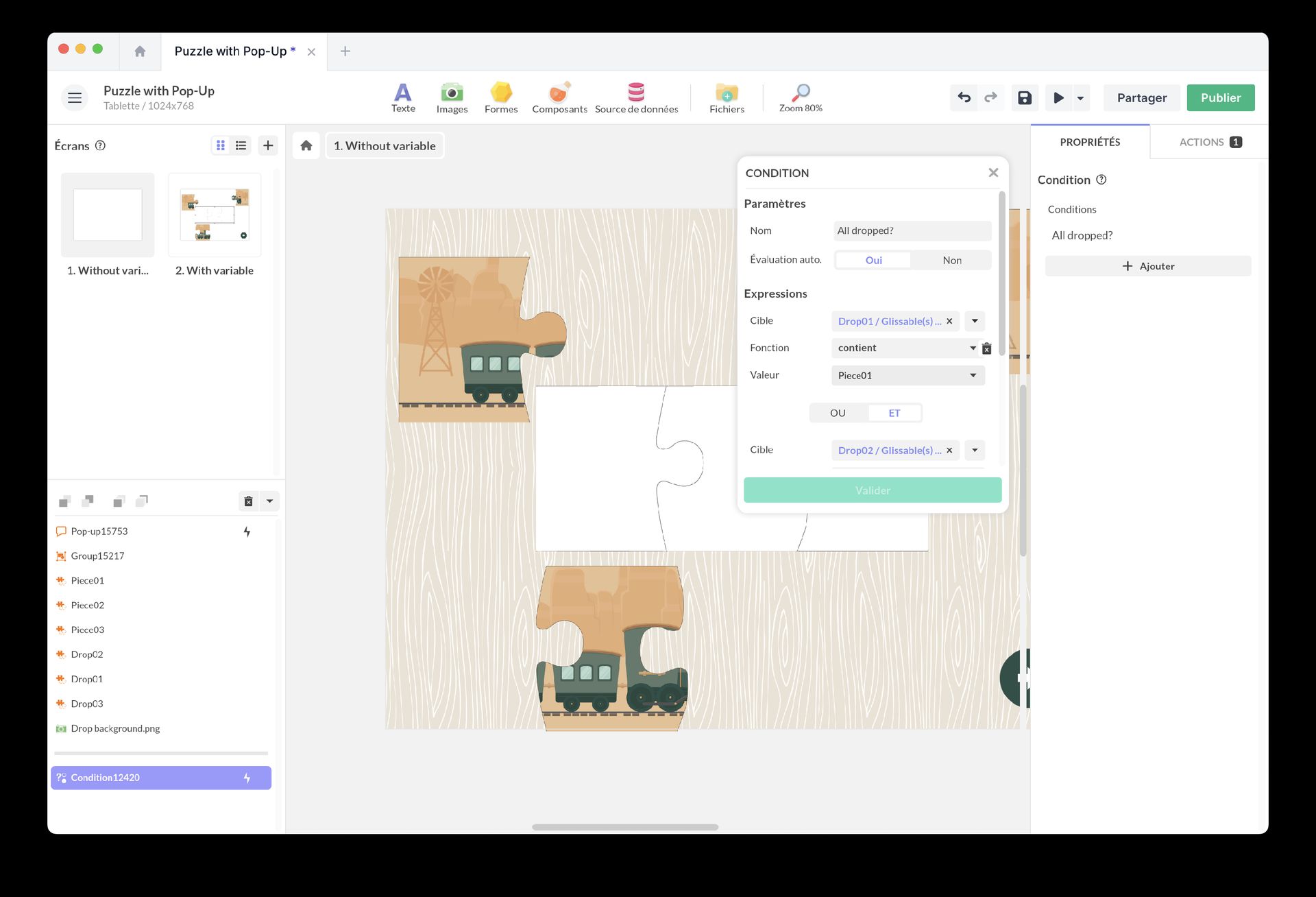 Drag & Drop | PandaSuite Docs