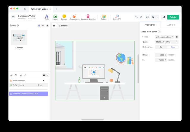 Fullscreen Video | PandaSuite Docs