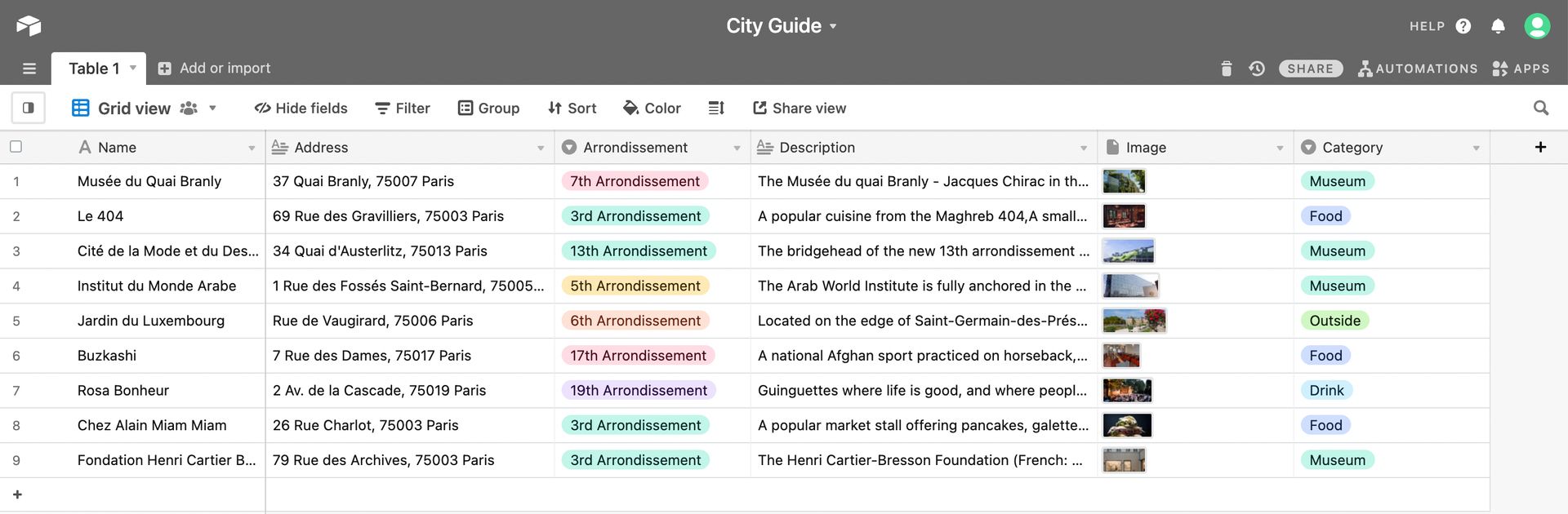 Collection | PandaSuite Docs