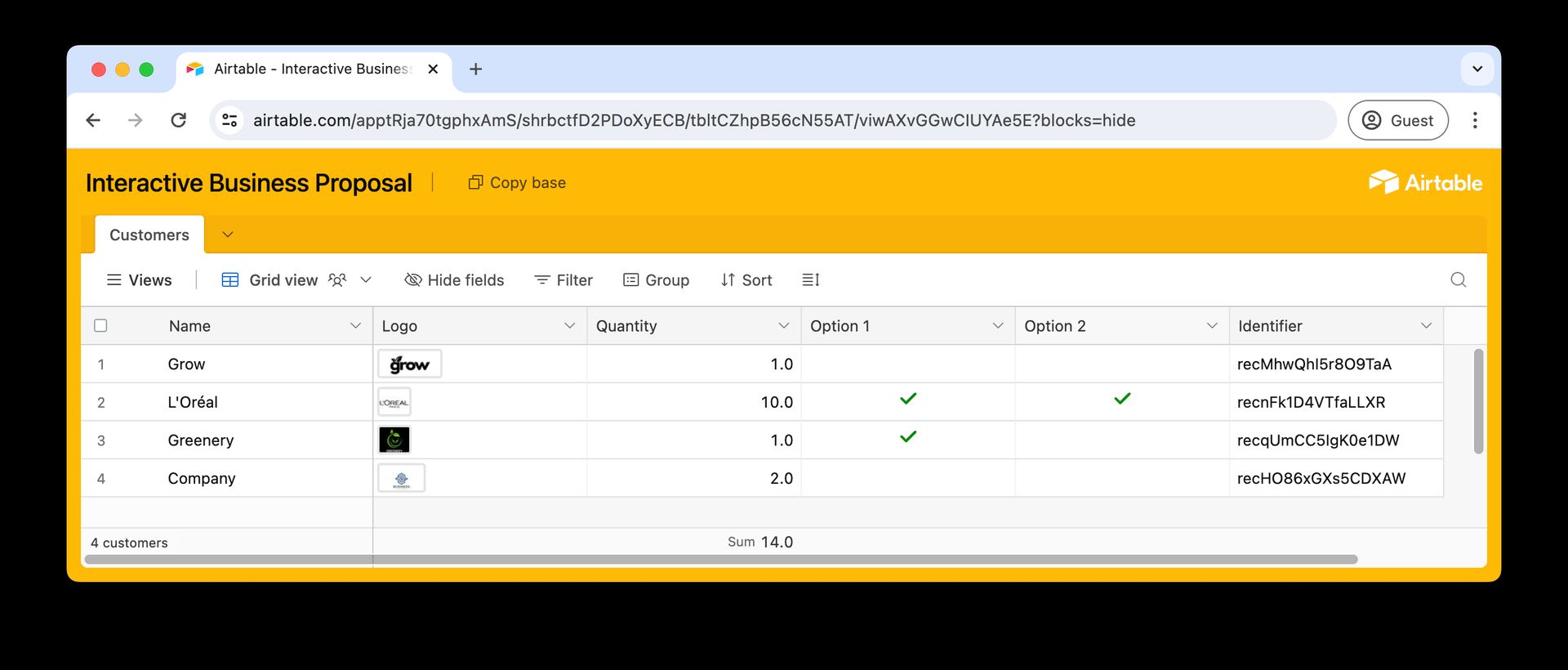 Dynamically customize a presentation | PandaSuite Docs
