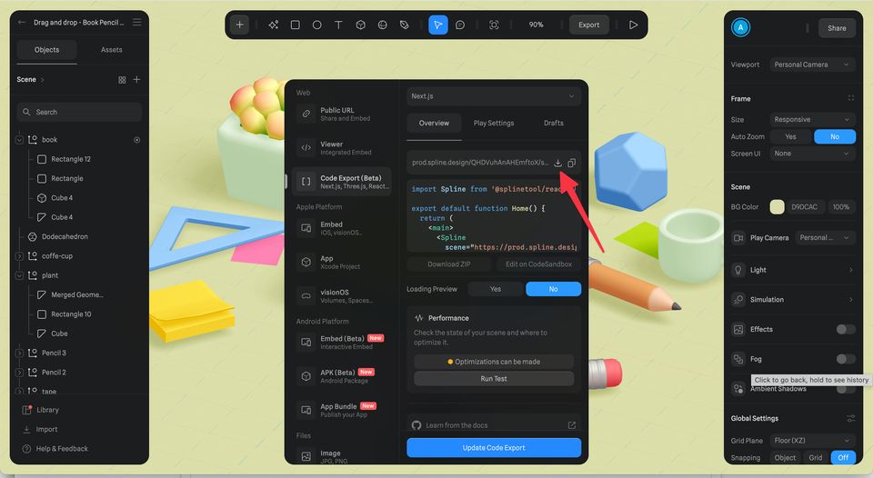 Spline | PandaSuite Docs