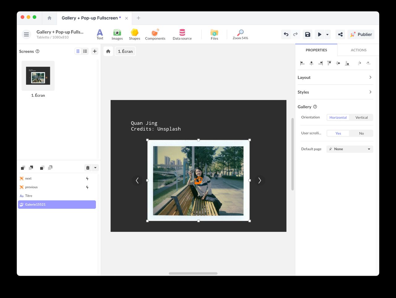 Gallery | PandaSuite Docs