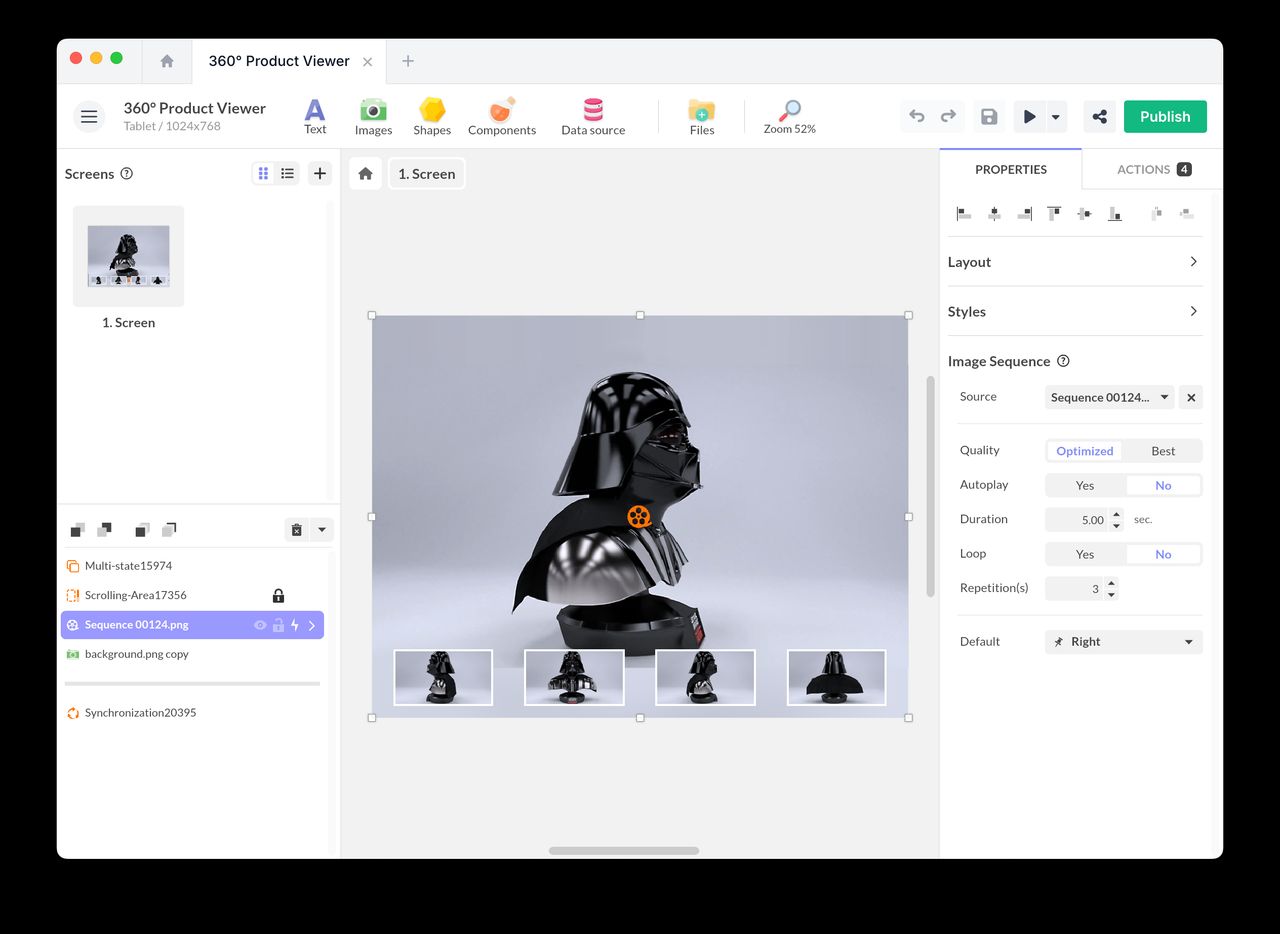 Image Sequence | PandaSuite Docs