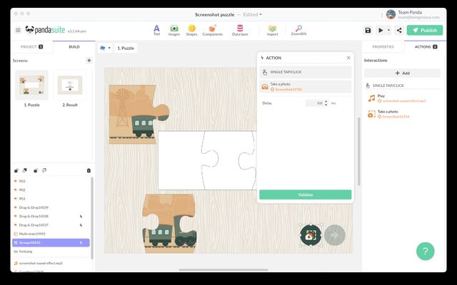 Screenshot | PandaSuite Docs