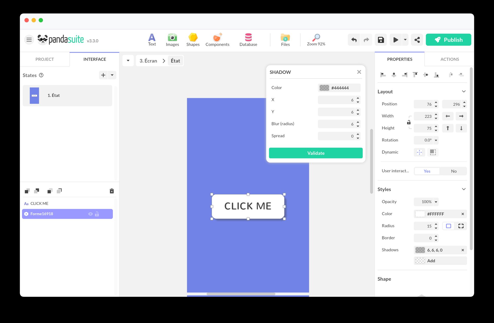 Shadow | PandaSuite Docs