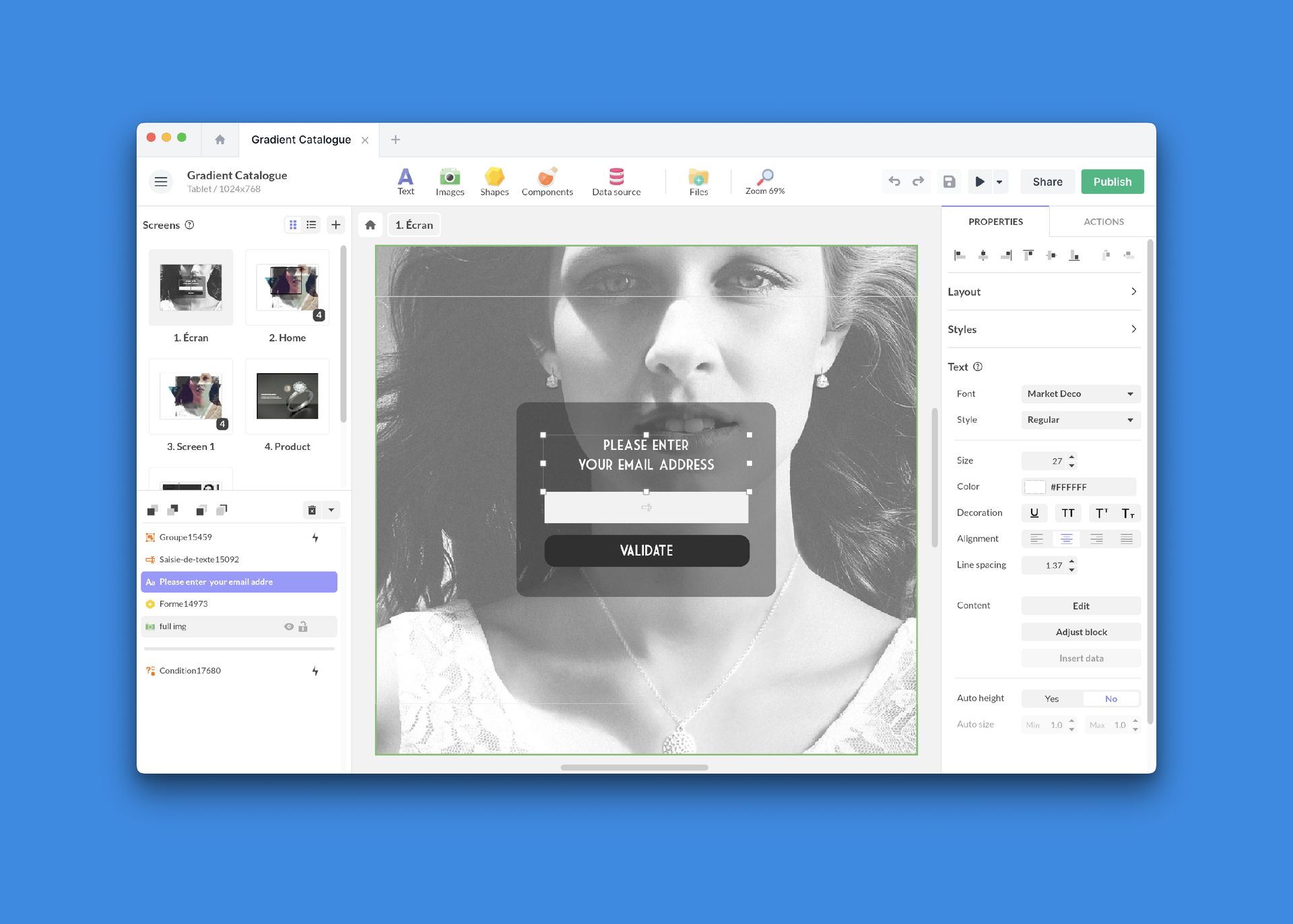 Text | PandaSuite Docs