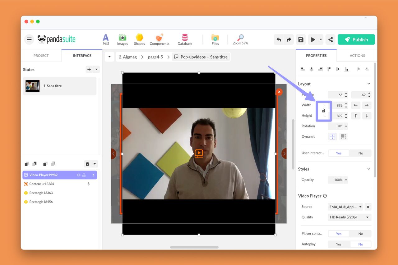 Video Player | PandaSuite Docs