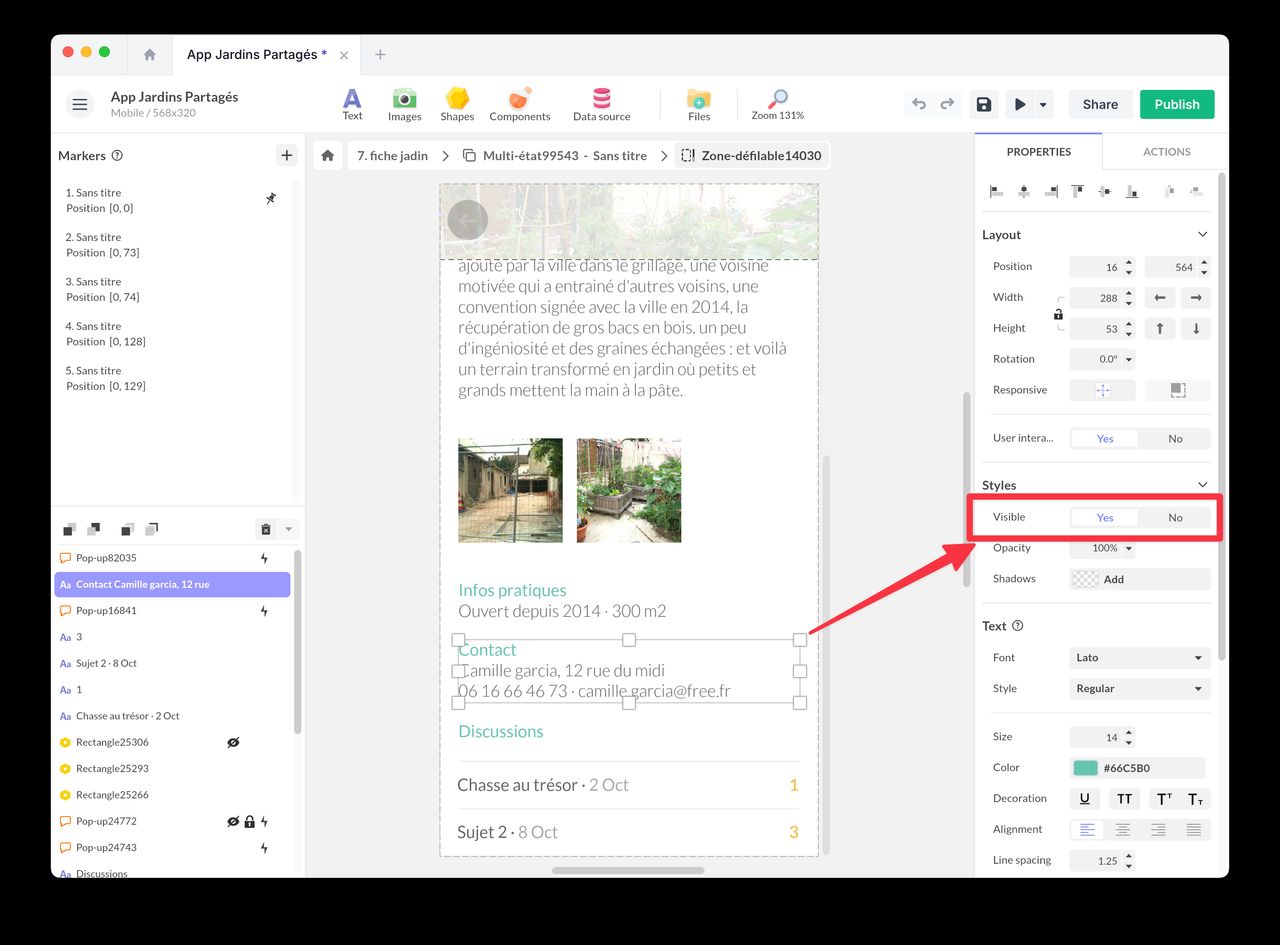 Object visibility | PandaSuite Docs Object visibility | PandaSuite Docs